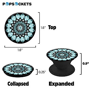 PopSockets: Collapsible Grip & Stand for Phones and Tablets - Peace Mandala Sky