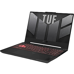 ASUS TUF Gaming A15 (2023) Gaming Laptop 15.6" 144Hz FHD 100% sRGB Display (AMD Ryzen 7 7735HS, 64GB DDR5, 1TB PCIe SSD, GeForce RTX 4050, WiFi 6E, Win11Home) w/Dockztorm Dock