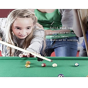 ONOTEC Multi Game Table, 4-in-1 Combo Game Table w/Soccer, Billiard, Slide Hockey, Wood Foosball Table, Perfect for Game Rooms, Arcades, Bars, Parties, Family Night