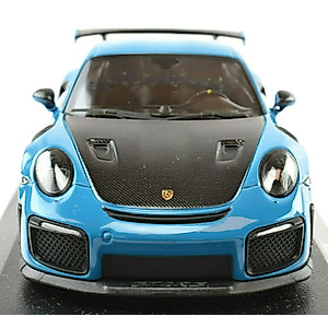 Minichamps x Premium Hobbies 911 991.2 Miami Blue GT2 RS 1:43 Diecast Car 413067240