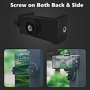 Vinkqiado Magnetic Base Phone Mount Holder, Heavy Duty Magnet Cell Phone Clamp, Attracts to Ferrous Metal Surface, Designed for Gym, Motorcycles Tank, Tractor, Toolbox, Mechanics, Truck, Forklift