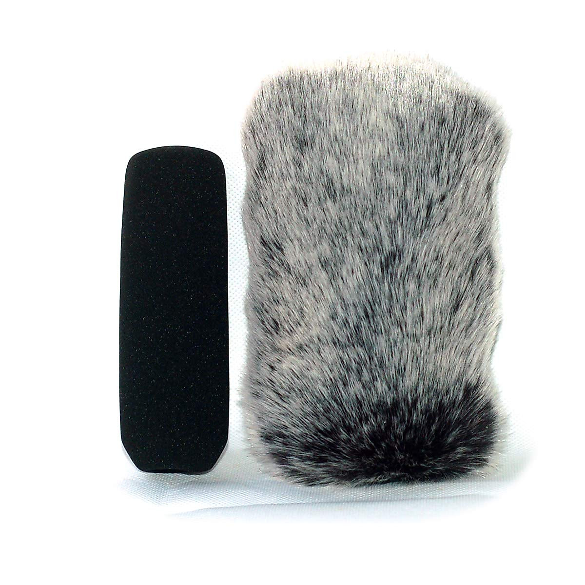 13cm Furry MIC Windshield Windscreen Compatible for Sony ECM-XM1 CG1 NV1 PS1 HVR HD1000U HXR-MC2000E MC2500 XLR-A2M K1M K2M CG50BP Audio-Technica AT875R Camcorder Microphone