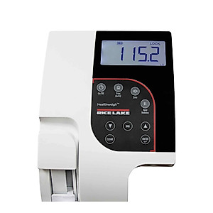 Rice Lake Digital Physician Scale (150-10-5) Medical Scale,Eye Level Physician Scale, 150-10-5 550lb(250kg) x 0.2lb(100g) includes 6 AA batteries ,New