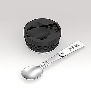 THERMOS Stainless King Vacuum-Insulated Food Jar with Spoon, 16 Ounce, Matte Lavender