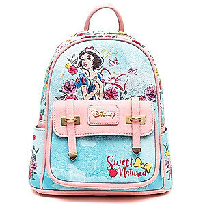 Wondapop Snow White 11" Vegan Leather Fashion Mini Backpack