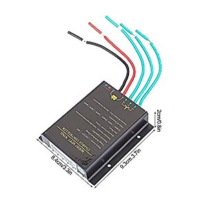 Wind Charge Controller,48V Waterproof Wind Turbine Generator Controller Boost MPPT Wind Charge Controller 800W Wind Power Regulator for Wind Generator