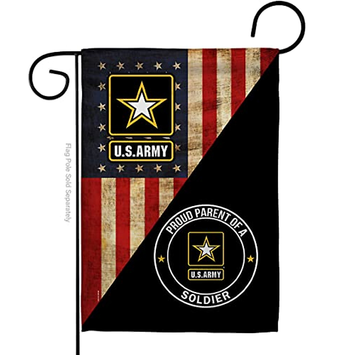 US Army Proud Parent of A Soldier Flag Armed Forces Wall Tapestry Lawn Decoration MILITARY Home Decor House Garden Yard Banner United State American Veteran Gifts Made in USA