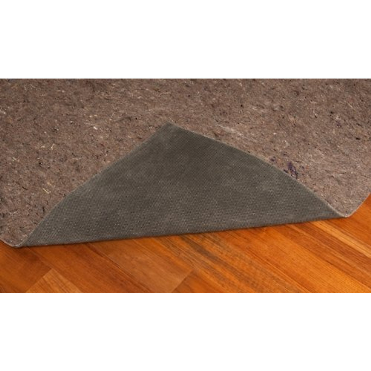 2' X 12' Ultra Plush Non-Slip Rug Pad for Hard Surfaces and Carpet