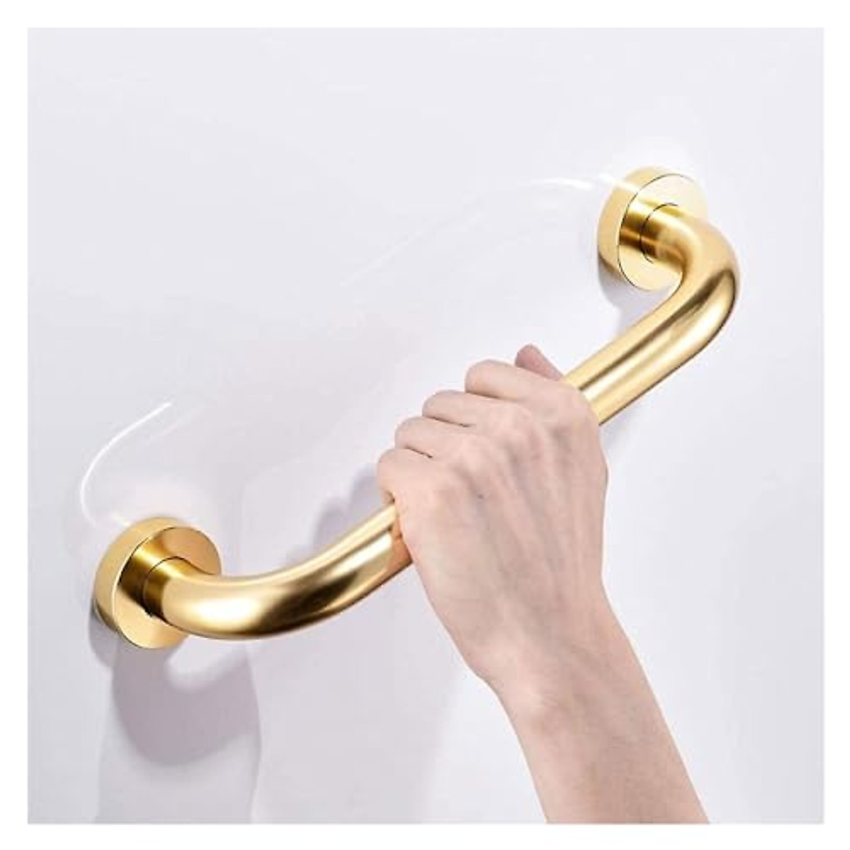 Grab Bar Bath Handle Towel Rail Bathtub Restroom Bar Assist Handicap Kitchen Wall Mount Handicap Shower Step Handrails (Color : Dolphin Waves, Size : 50cm)