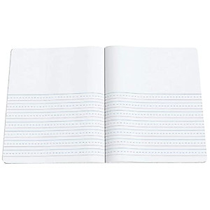 1InTheOffice Primary Journal Grades K-2, Composition Notebook for Kids, Wide Ruled Composition Notebook, Kids Notebooks for School, 100/Sheets, Red/Marble, 7.5" x 9.75", 4/Pack