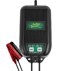 Battery Tender WaveCharge 6 AMP - 2 Bank Multibank Charger - 3 AMPs Per Bank - Selectable 12V / 6V - Smart and Switchable Multi Battery Charger and Maintainer - 022-1002-DL-WH
