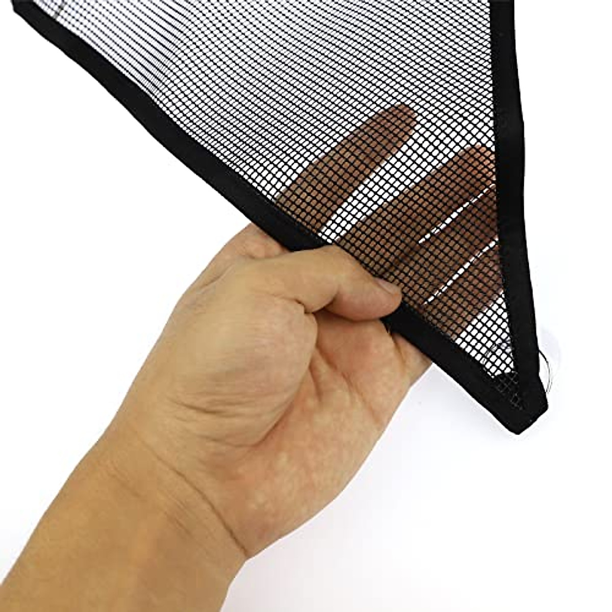 Nuatpetin 2 Pairs Reptile Hammock, 2 Sizes Bearded Dragon Hammocks Breathable Mesh Habitat Climbing Terrarium Accessories, Triangle Stable Lizards Lounger for Bearded Dragon Lizard Chameleon Snakes