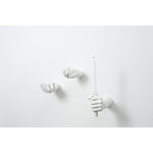 Areaware Grab Wall Hook, White