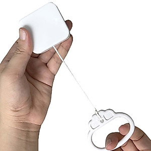 Twinkle Twinkle Little Star Pull String Music Box, Washable Crib Bed Bell Windup Musical Box Toy Gift for Baby Kids Children