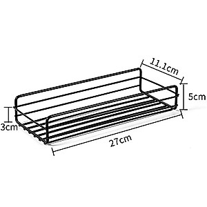 BOBSYHX Shower Caddy Organizer Adhesive , 2 Pack Wall Shower Shelf, Rustproof Stainless Steel Bathroom Storage Rack Organizer for Toilet, Dorm Wall