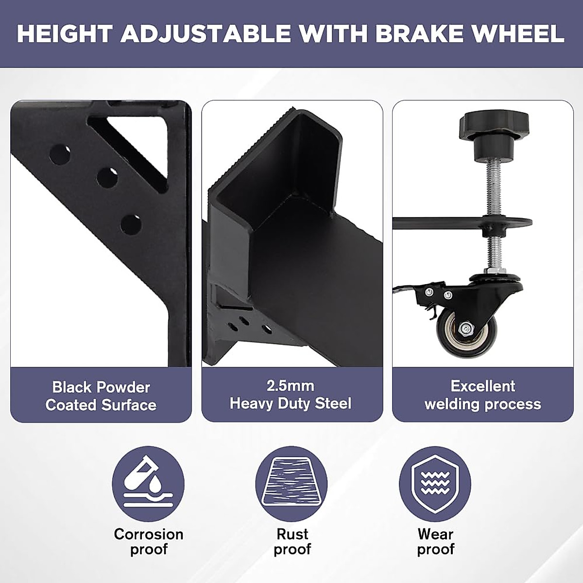 Yeeoy Door Installation Kit, Heavy Duty Door Board Dolly for 1-3/8" and 1-3/4" Pre-Hung, Slab, and Front Doors, Hands-Free Lifter Dolly for Residential & Commercial Use