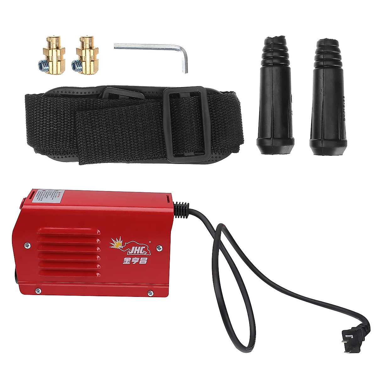 TEHAUX 1 Set Portable 110V Mini Electric Welding Machine IGBT DC Inverter Stick Welder