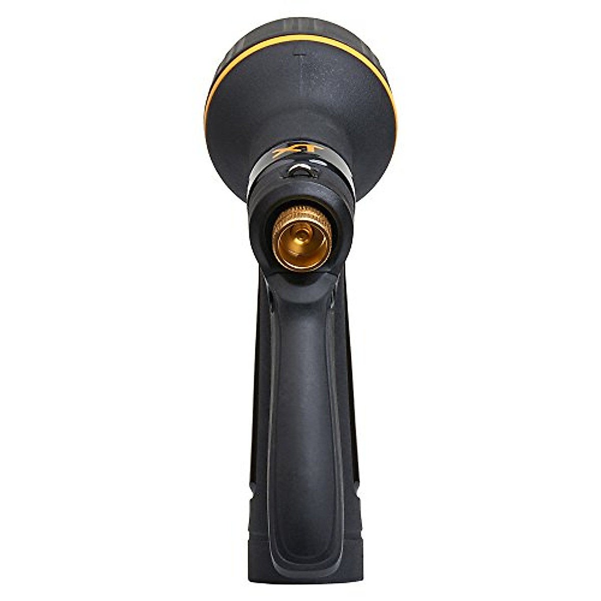 Melnor 65143AMZ Metal 7 Pattern Nozzle Bundle, Black, Yellow