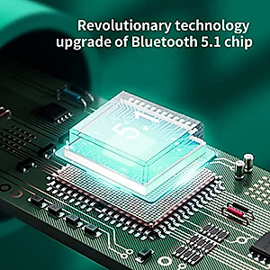 Togetface Wireless Earbuds for Kids Gaming Earphones Built-in Microphone 36H Playback Time IPX5 Waterproof Compatible for iOS and Android,Includes Charging case and 3 Sizes of Headphone Kinder.