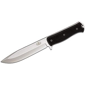 Fallkniven A1x Fixed 161mm Satin Blade Thermorun Handle, Black