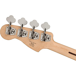 Squier by Fender Precision Bass Guitar Kit, Affinity Series, Laurel Fingerboard, Black, Poplar Body, Maple Neck, with Guitar Bag and Rumble 15 Amp Bass Amp, Cable, Guitar Strap and More