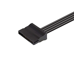 SilverStone Technology Super Flexible one-to-Three SATA Power connectors with capacitors CP06-L-USA