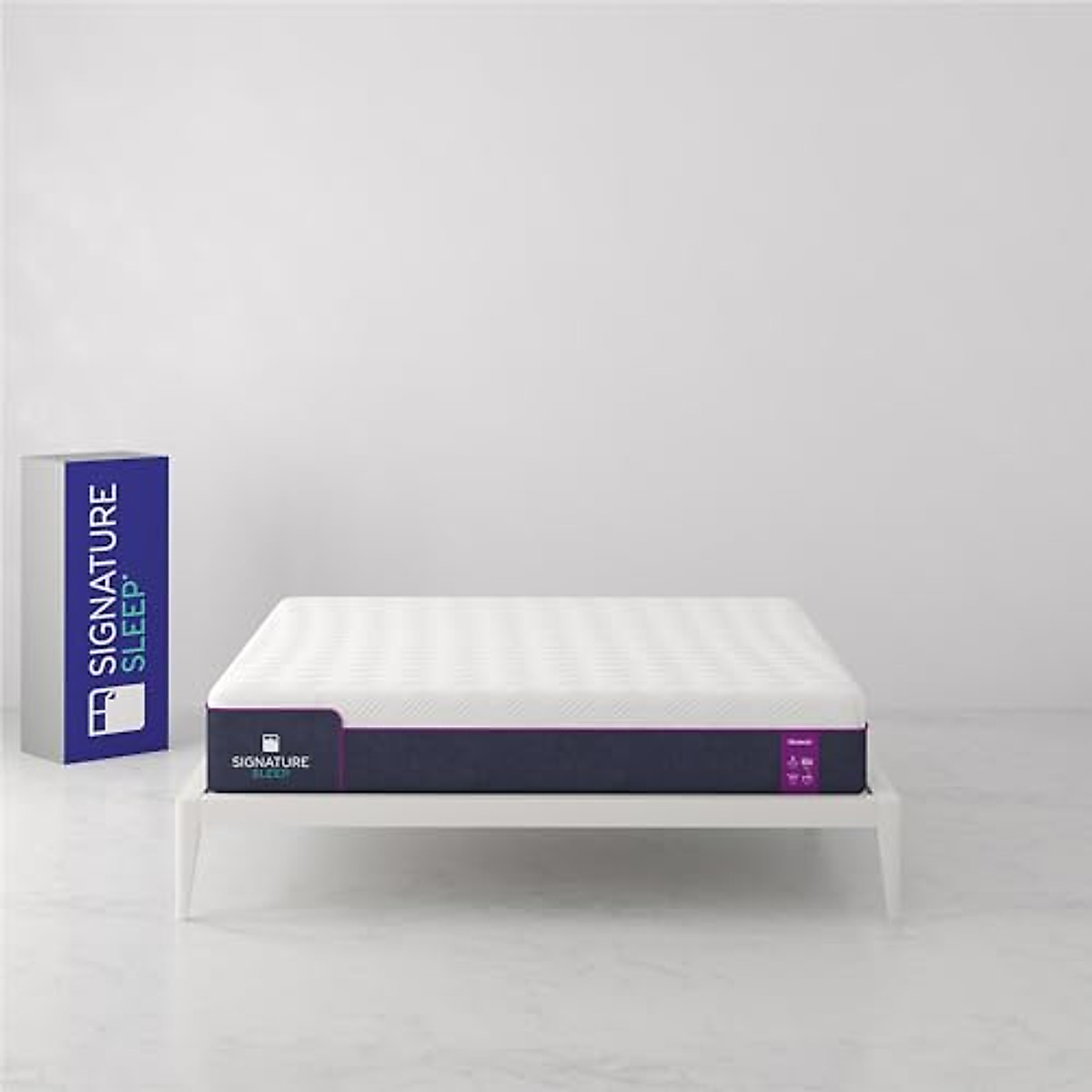 Signature Sleep Memoir 12 Inch Memory Foam Mattress-in-a-Box, Medium, Certipur-US and OEKO-TEX, King