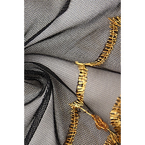 BABEYOND 1920s Sequined Peacock Shawl Wraps Fringed Evening Cape Wedding Bridal Shawl Scarf for Evening Dresses Party