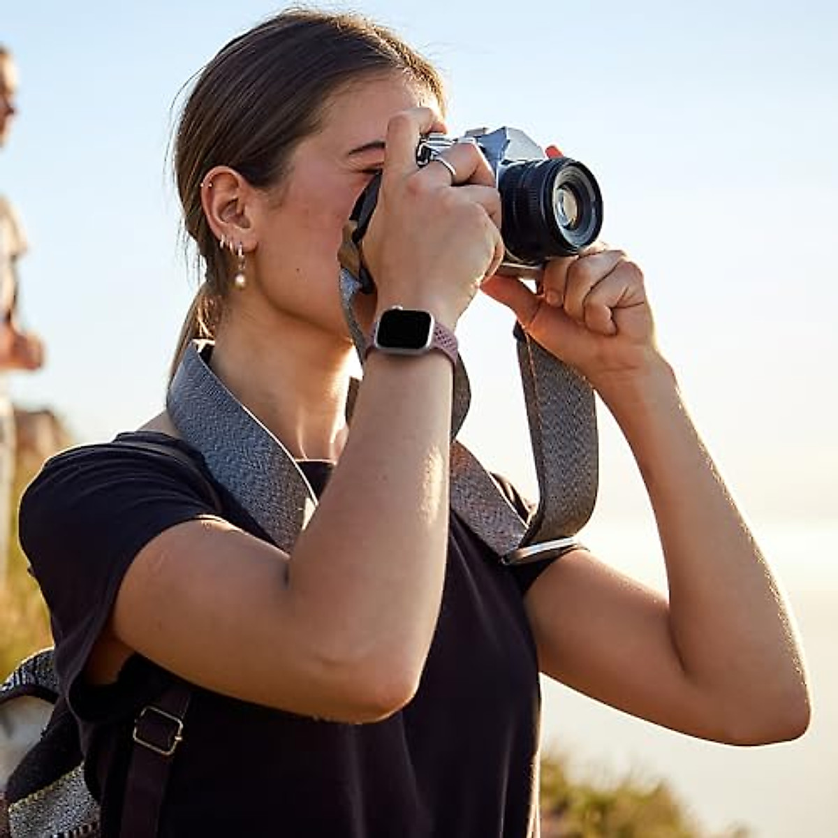 Getino Compatible with Apple Watch Bands 40mm for Women Men, Stylish Breathable Sport Replacement Band 38mm 41mm 44mm 45mm 42mm Soft Silicone Strap for iWatch SE Series 9 8 7 6 5 4 3 2 1 Ultra, 3 Pack