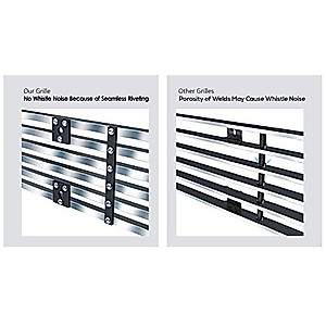 APS Compatible with 2004-2005 Ford F-150 Lower Bumper Billet Grille Insert F85351A