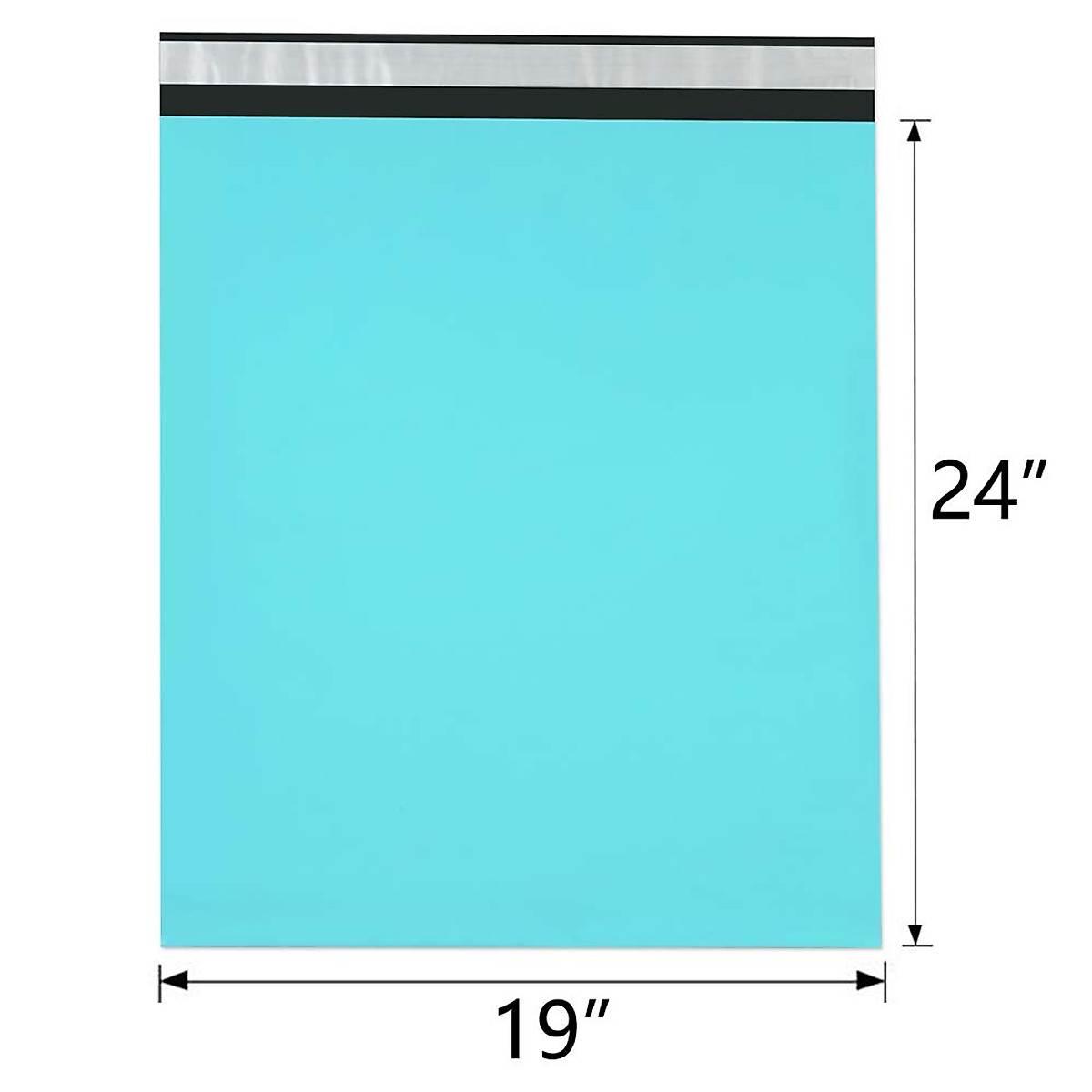 UCGOU Poly Mailers 19x24 Inch Teal 50 Pack Extra Large Shipping Bags Strong Thick Mailing Envelopes Self Seal Adhesive Waterproof and Tear Proof Boutique Postal for Clothing Quilt and More