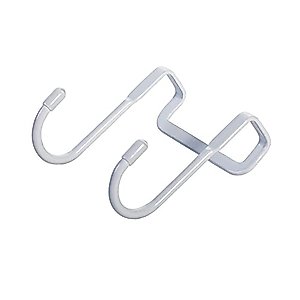 Clothes Rack Multifunctional Over The Door Clothes Rack No Trace S-Type White