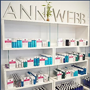 ANN WEBB Skin Care Vitamin C Serum - Firmer, Brighter, more Radiant Skin. Vit C Serum w/Vit E, Hyaluronic Acid & packed w/Powerful Anti-aging, Damage-Repairing, UV-protecting Anti-oxidants. 2oz