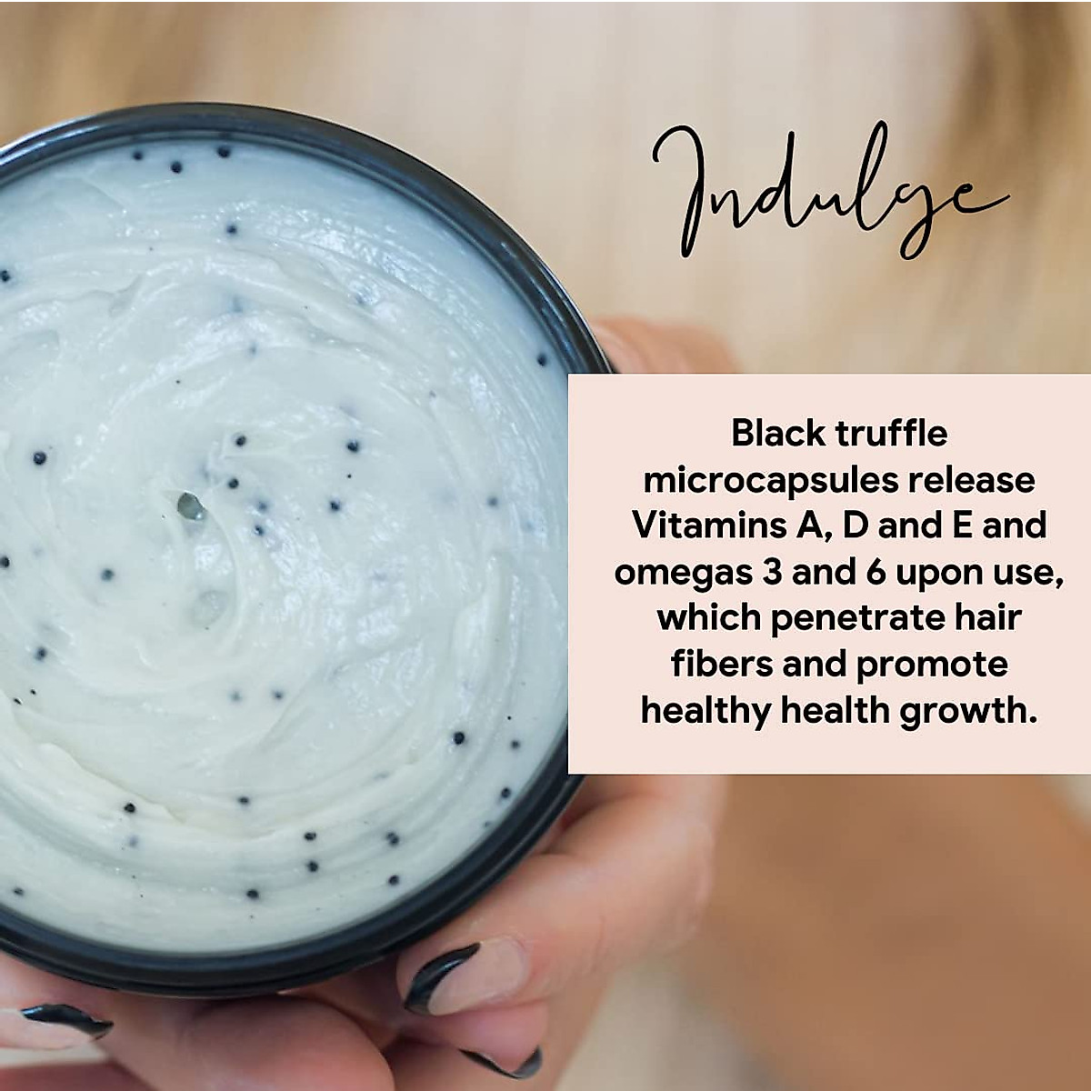 TruffLuv Indulge Collection Truffle Clarifying Shampoo & Hydrating Strengthening Mask with Black Truffle Extract, 8.45 Fl Oz Duo, Paraben & Sulfate Free