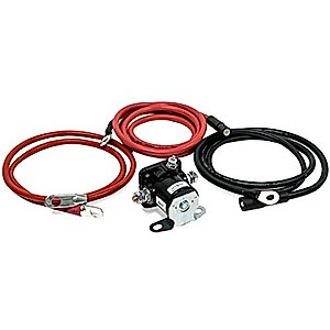 Snow Plow Battery Power Cable Ground Cable Solenoid Kit for Meyer E46, E46H, E47, E47H, E57, E57H, E60 & E60H Models