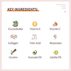 Palmer's Pregnancy Hydrating Facial Sheet Masks, 0.95 fl. oz. (Pack of 5)