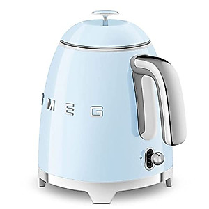 Smeg Pastel Blue 50's Retro Style Electric Mini Kettle