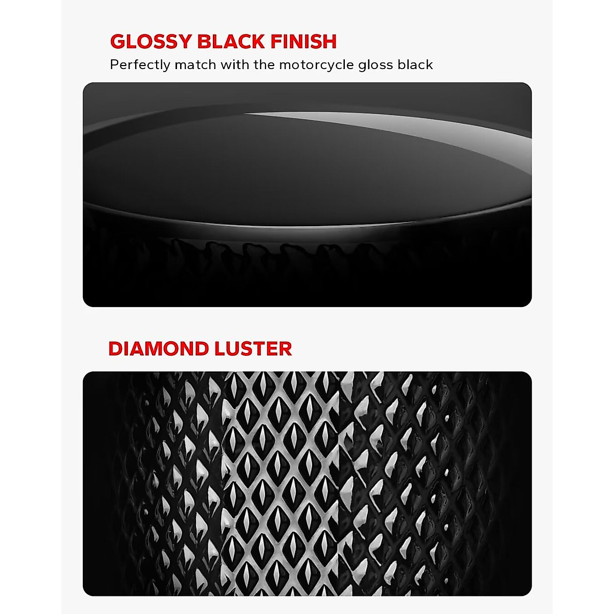 Amazicha Gloss Black 304 Stainless Steel Seat Bolt Screw for Harley Davidson 1996-2024