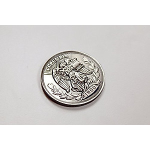 Bioshock Infinite Silver Eagle Colombia Currency - Medallion Token Money