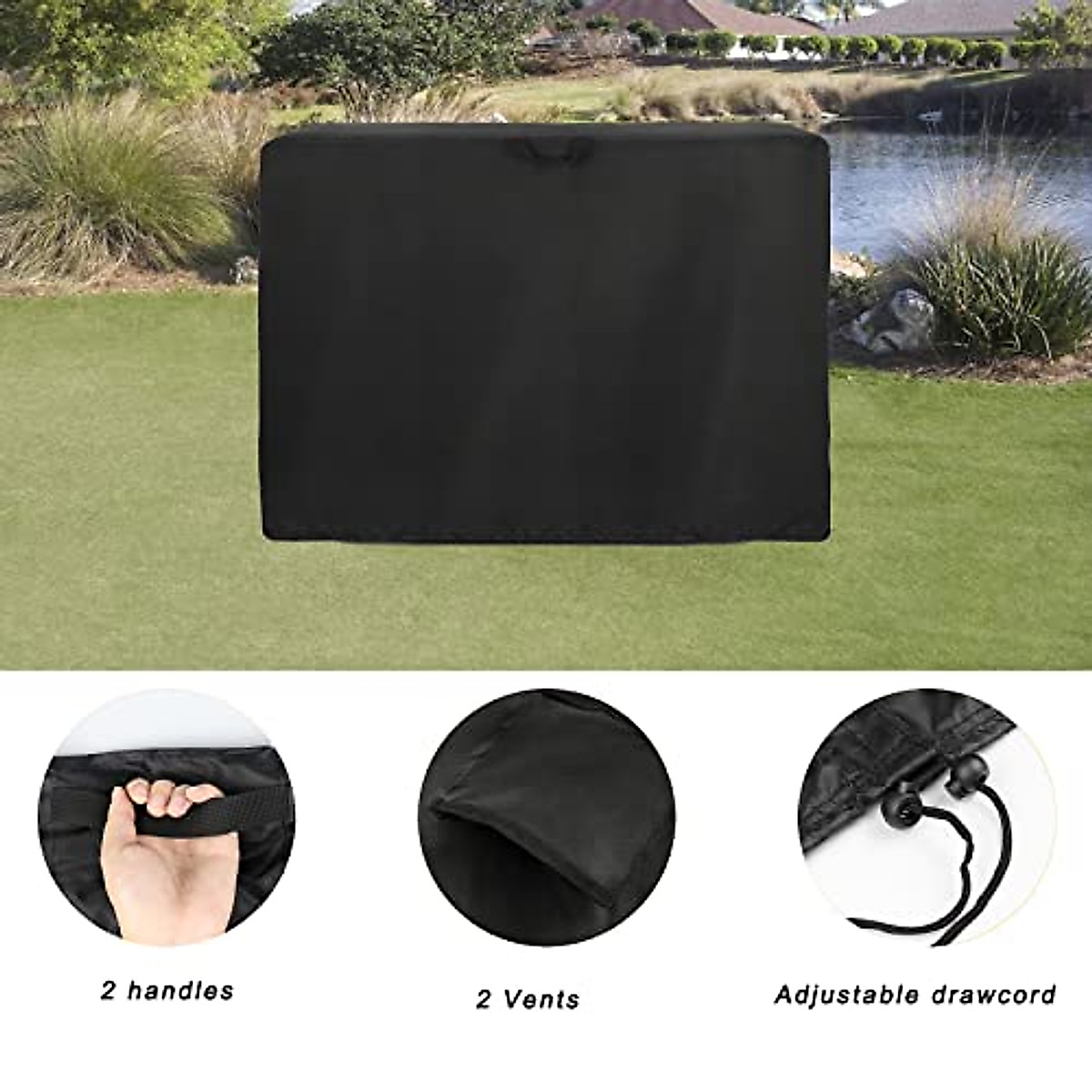 Bossvel Small Storage Shed Cover,Outdoor Storage Shed Waterproof Cover,Cover for Pool Garden Backyard Shed Storage- 30inx58in x38in