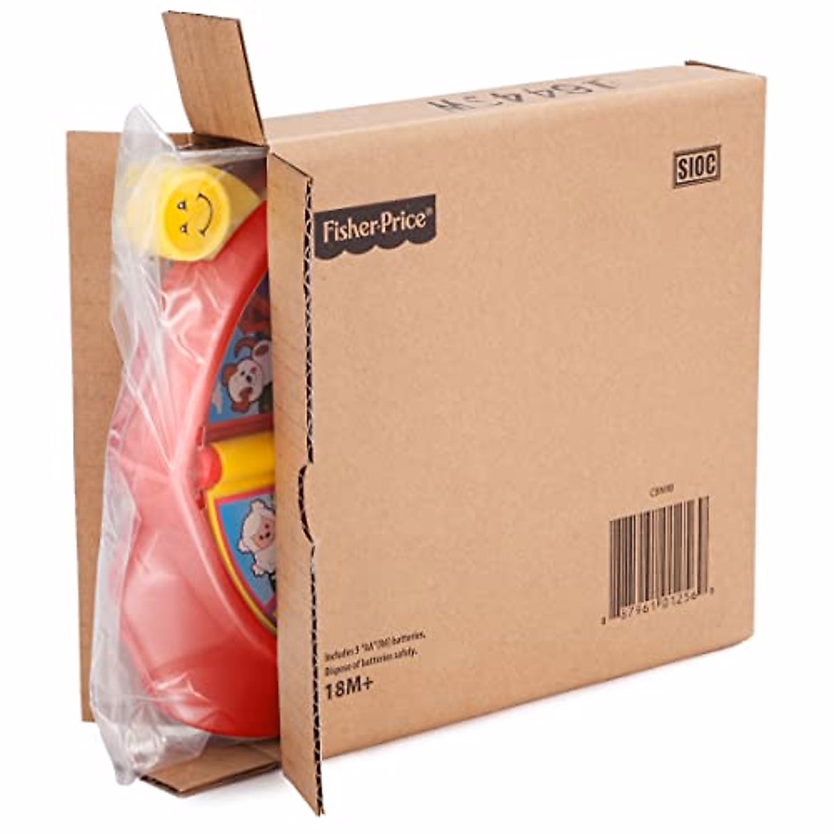 Fisher-Price Little People Toddler Learning Toy, See 'n Say The Farmer Says, Interactive-Game with Music Sounds and Phrases Ages 18+ Months