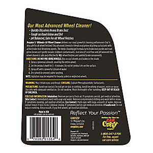 Meguiar's G180132 Ultimate All Wheel Cleaner - 32 Oz Spray Bottle