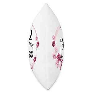 92nd Birthday Gifts Idea Loved Funny 92 Years Old Men Women 92nd Birthday Throw Pillow, 18x18, Multicolor