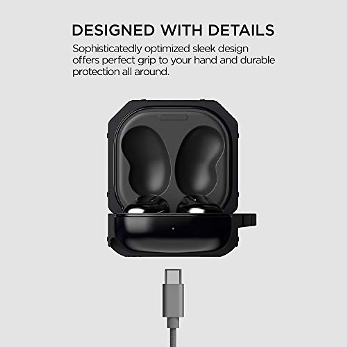 VRS Design Active Fit for Galaxy Buds2 Pro Case (2022) / Galaxy Buds 2 Case (2021) / Galaxy Buds Pro Case (2021) / Galaxy Buds Live Case (2020)