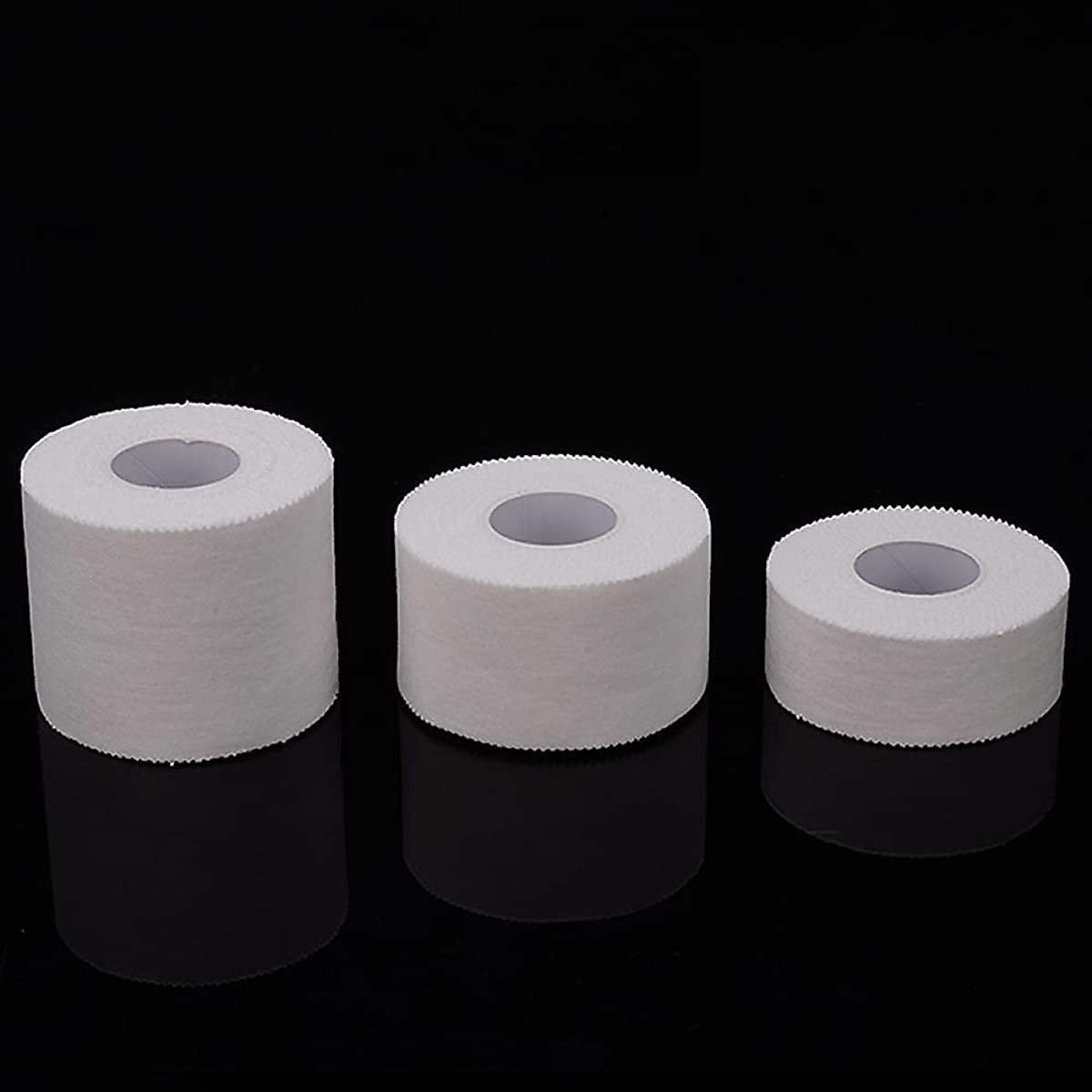 10M Length 50/38/25mm Cotton White Medical Tape Sport Binding Physio Muscle Elastic Bandage Strain Injury Support-50mm x 10m
