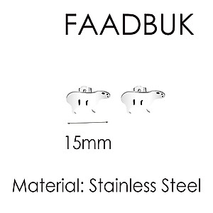 Capybara Gift Capybara Stud Earrings Animal Lover Gift for Her (Capybara Stud)