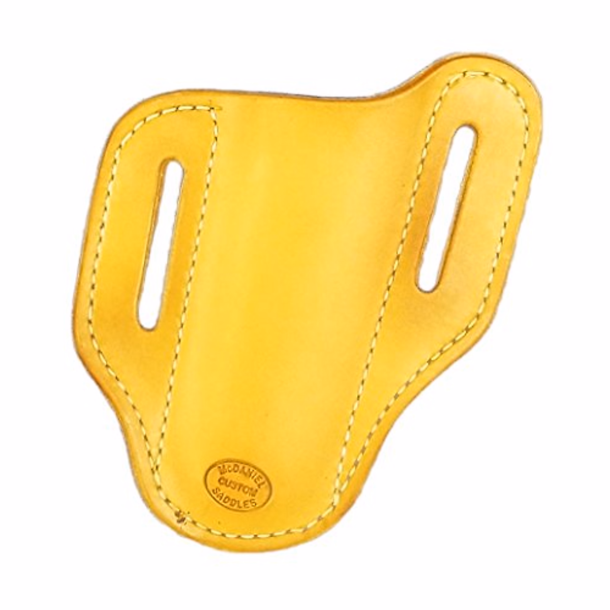 McDaniel Custom Saddles Russet Leather Knife Sheath Folding Hunter