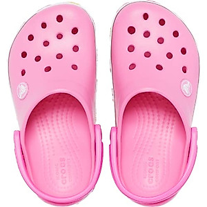 Crocs Kids' Mickey Mouse Light Up Clog | Disney Light Up Shoes, Pink Lemonade/White, 9 Toddler