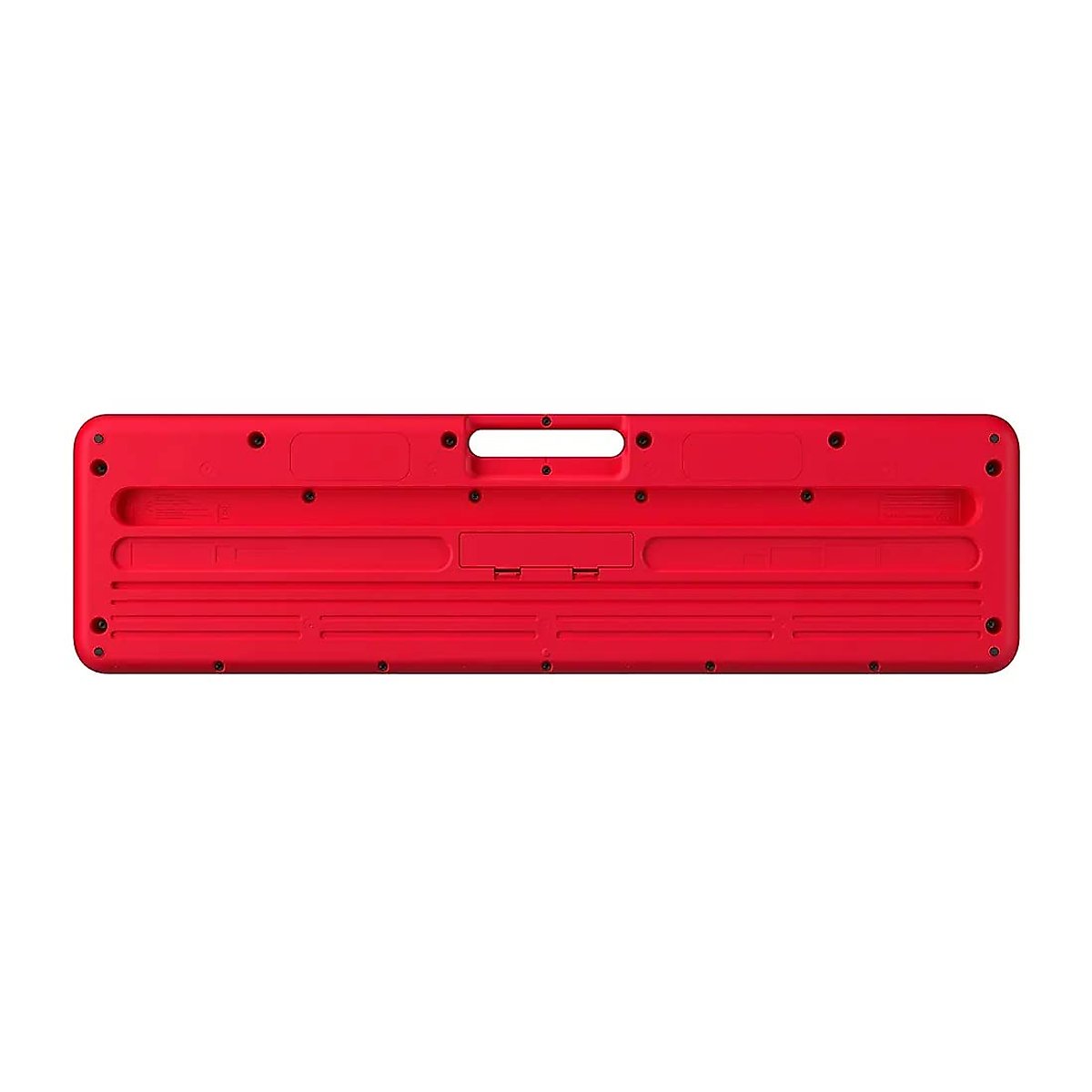 Casio Casiotone CT-S200 61-Key Portable Digital Keyboard - Red Bundle with Adjustable Stand, Bench, Headphone, Sustain Pedal, Instructional Book, Austin Bazaar Instructional DVD, and Polishing Cloth
