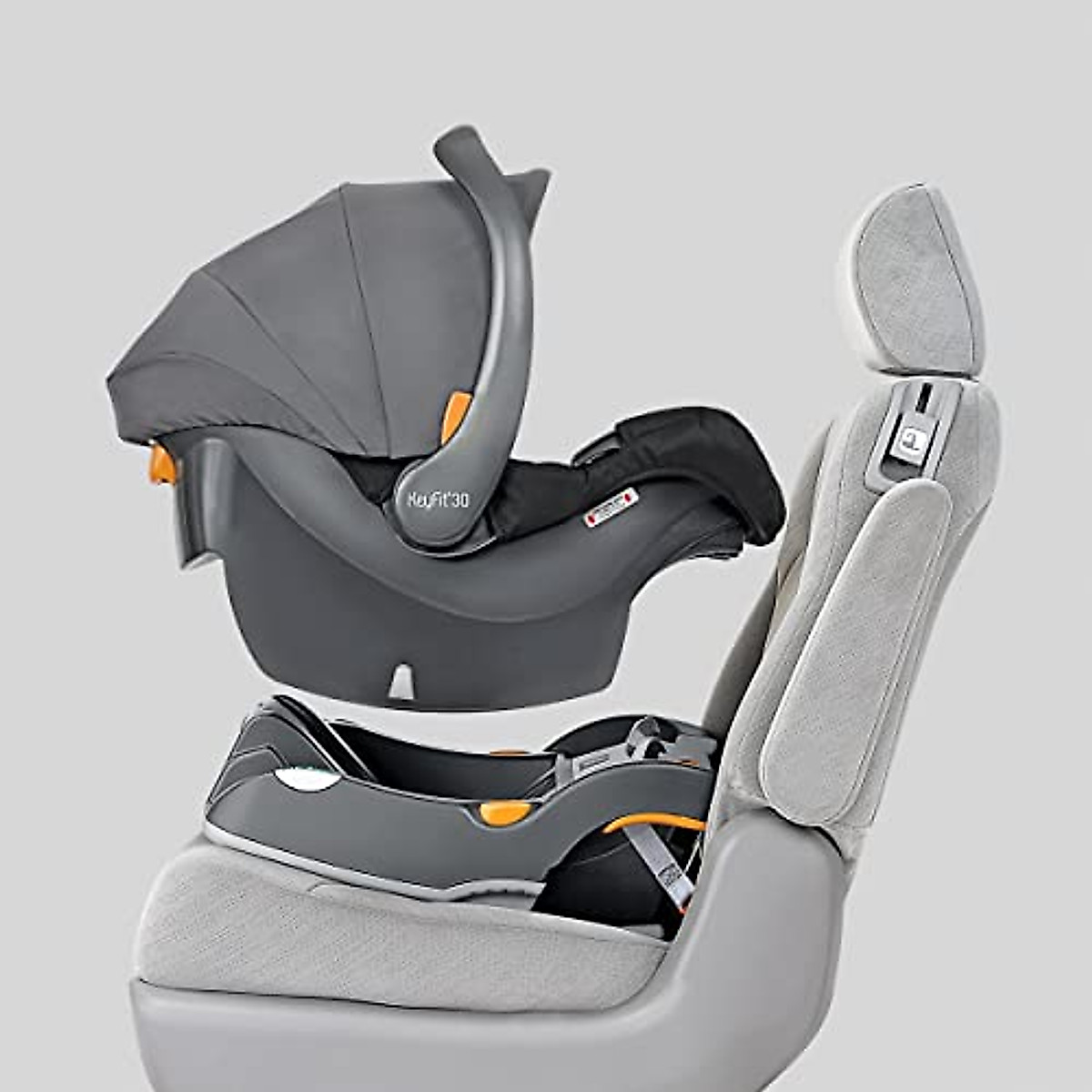 Chicco KeyFit 30 Infant Car Seat and Base | Rear-Facing Seat for Infants 4-30 lbs.| Infant Head and Body Support | Compatible with Chicco Strollers | Baby Travel Gear
